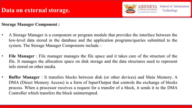 overview of storage and indexing BY-Pratik kadam | PPT