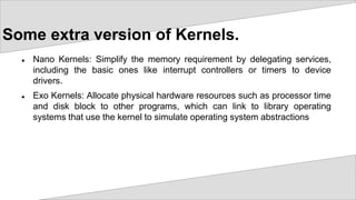 Kernel. Operating System | PPT
