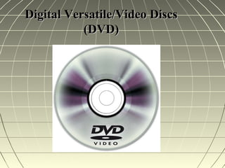 CD, DVD , BLU RAY DISC | PPT