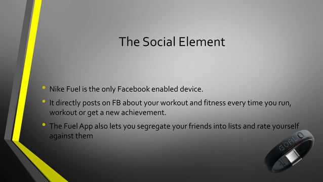 The Nike Fuel Band | PPT