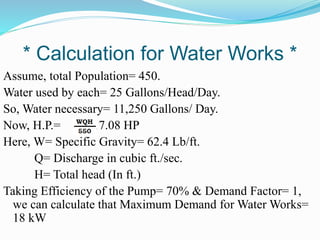 Planning & Designing of Distribution System | PPTX