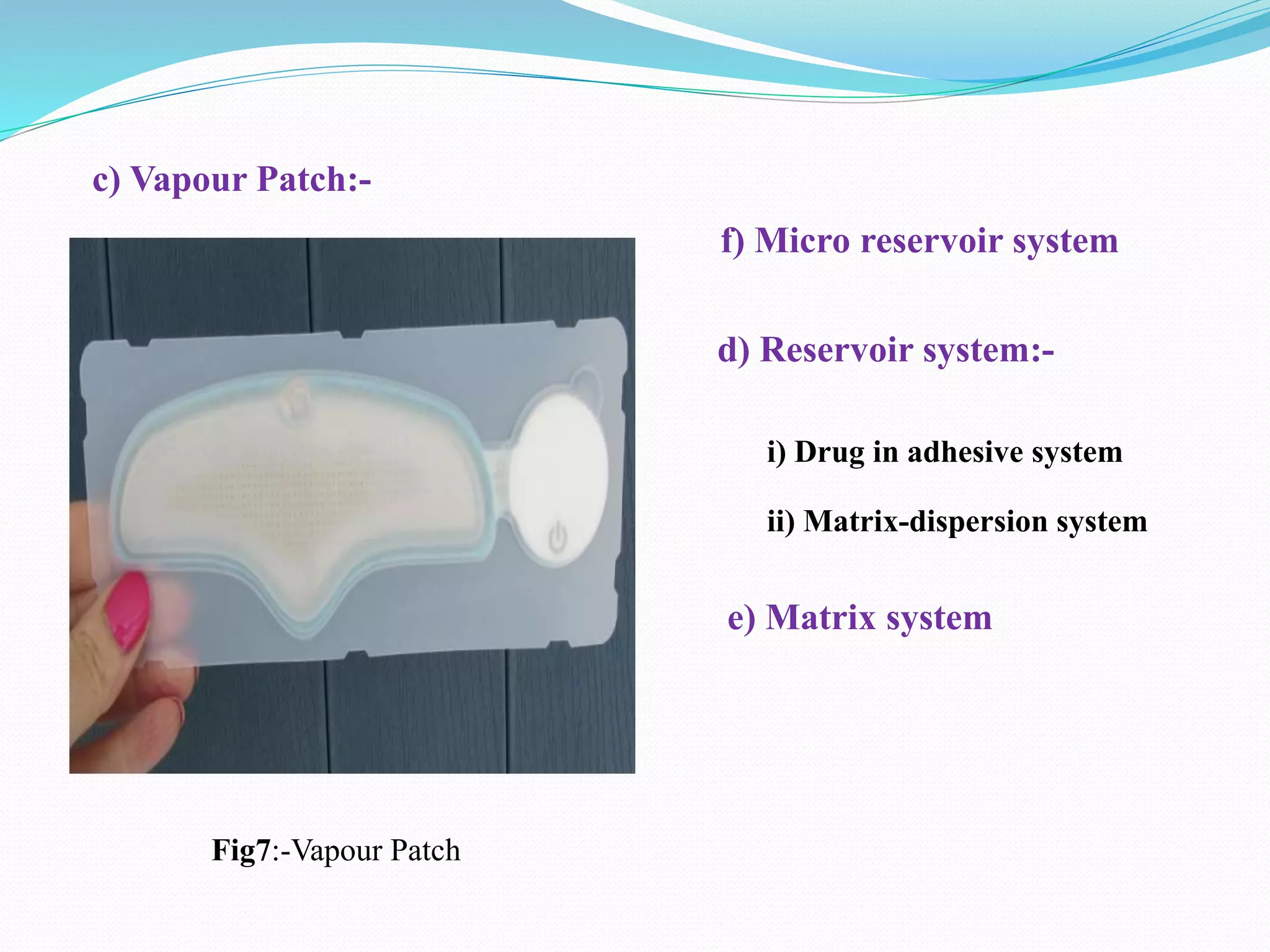 TRANSDERMAL DRUG DELIVERY SYSTEM | PPTX