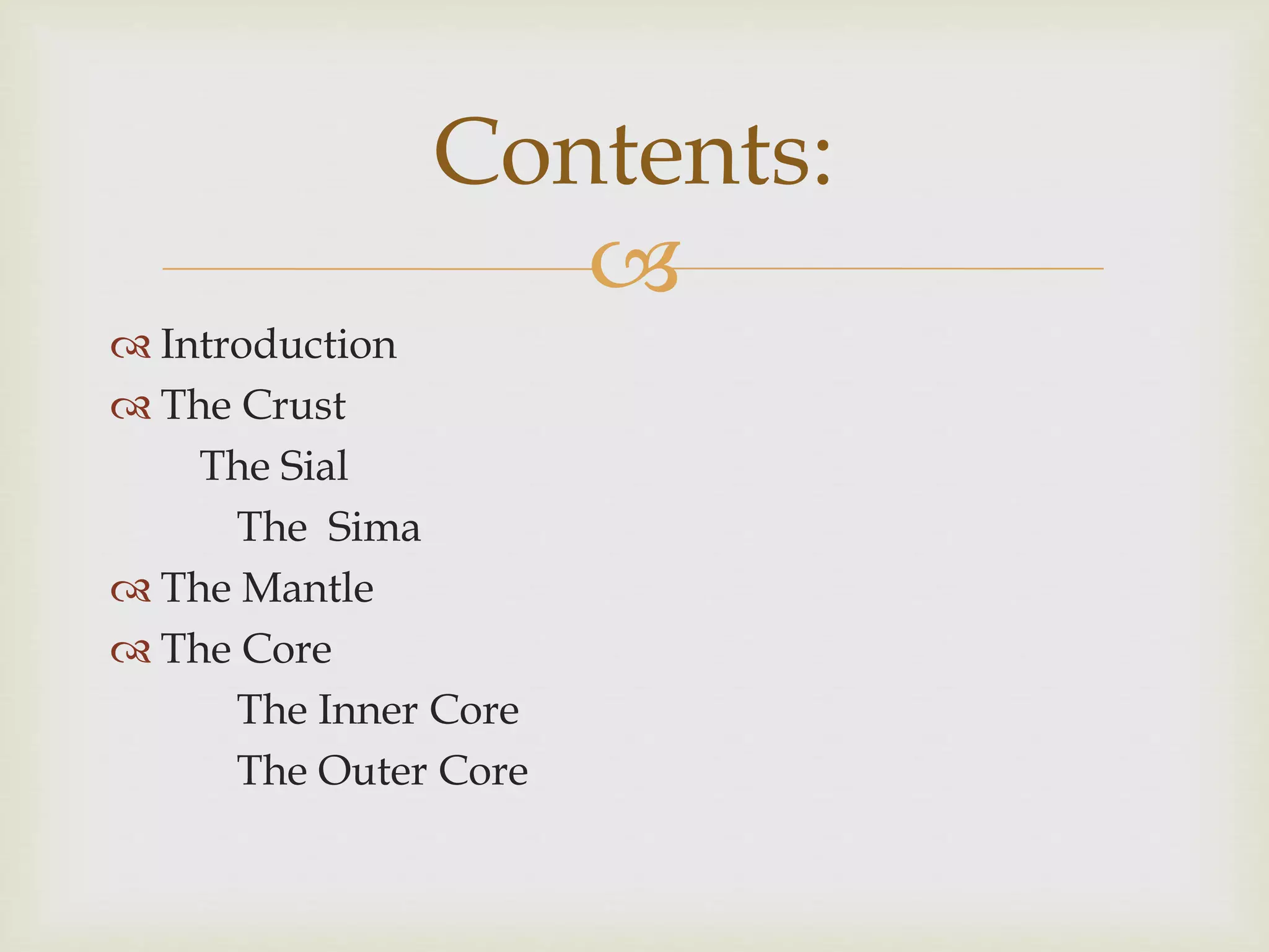 Structure of earth by pratimesh pathak | PPTX