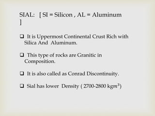 Structure of earth by pratimesh pathak | PPTX