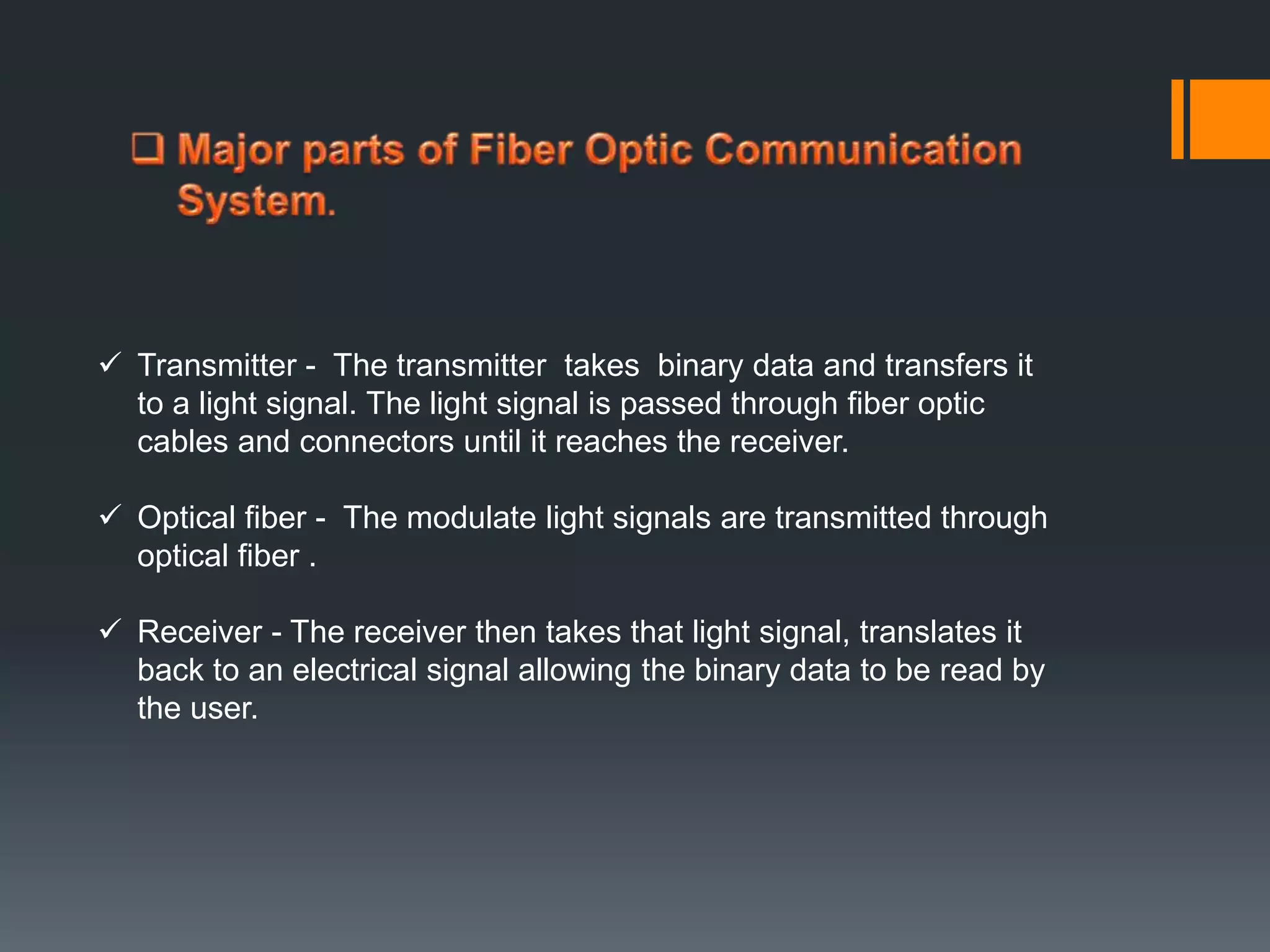 Fiber optic communication By Pratimesh pathak | PPTX