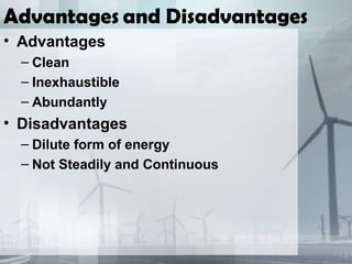 Renewable Energy Sources | PPT | Power and Energy Industry | Industries