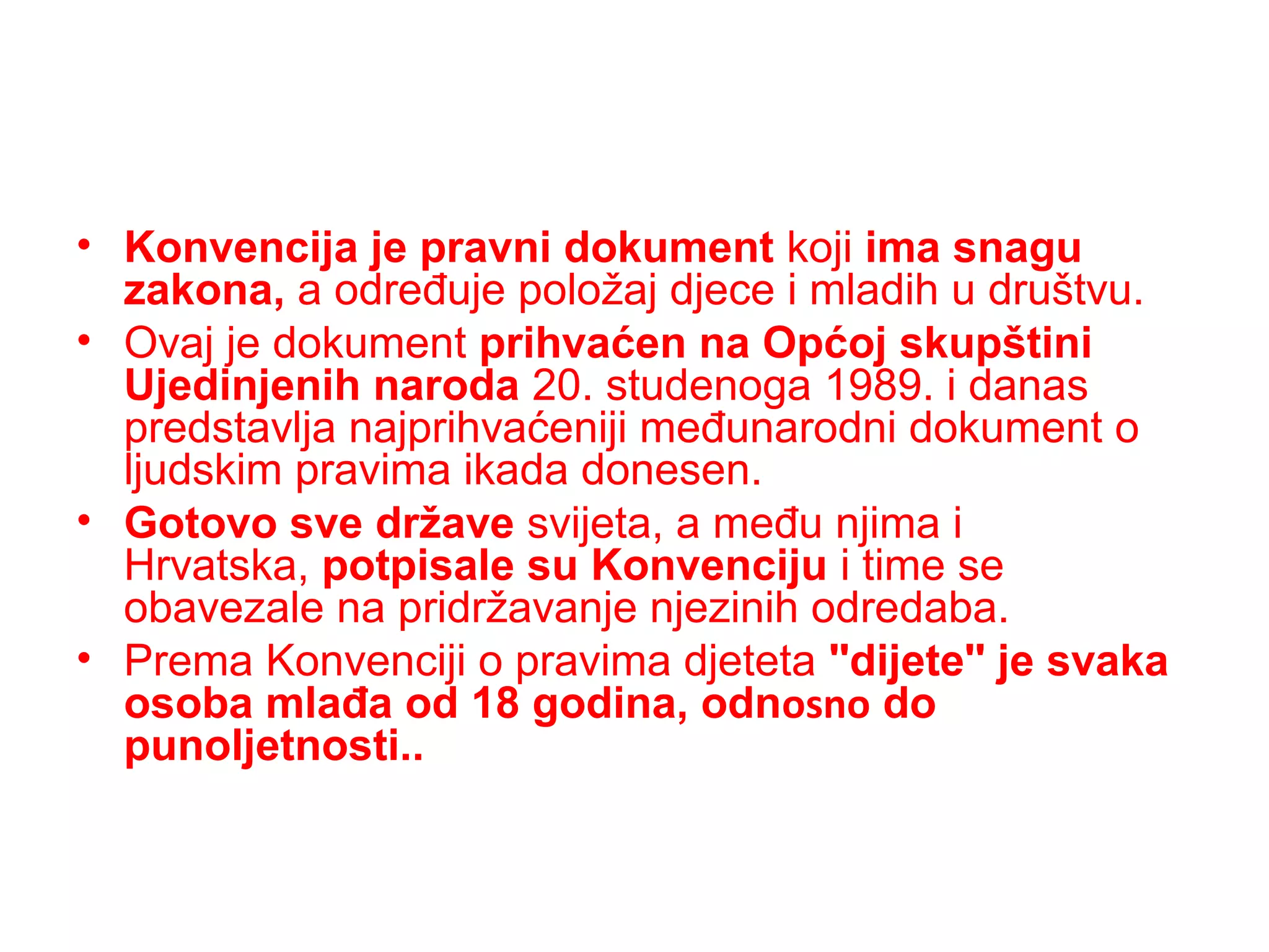 Prava djece | PPT
