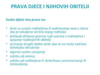 Prava djece | PPT