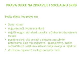 Prava djece | PPT