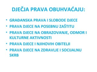 Prava djece | PPT