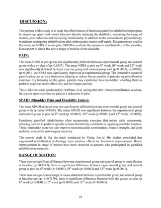 Thesis @ rotator cuff repair by pravalika | PDF