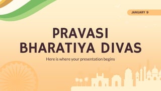 Pravasi Bharatiya Divas by Slidesgo.pptx