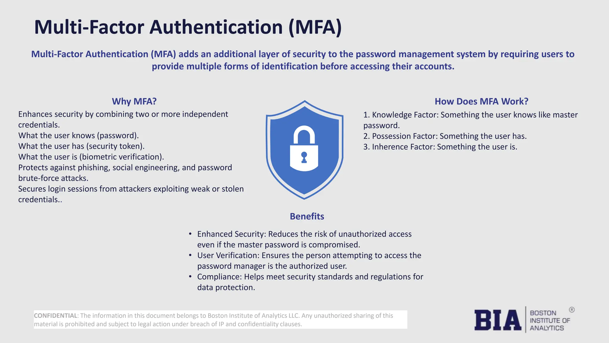 Password Management System: Enhancing Security and Efficiency | PPTX