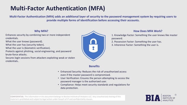 Password Management System: Enhancing Security and Efficiency | PPTX