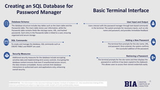 Password Management System: Enhancing Security and Efficiency | PPTX