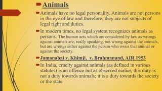 legal personality | PPTX