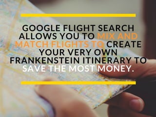 Why You Should Use Google to Book Travel | PDF