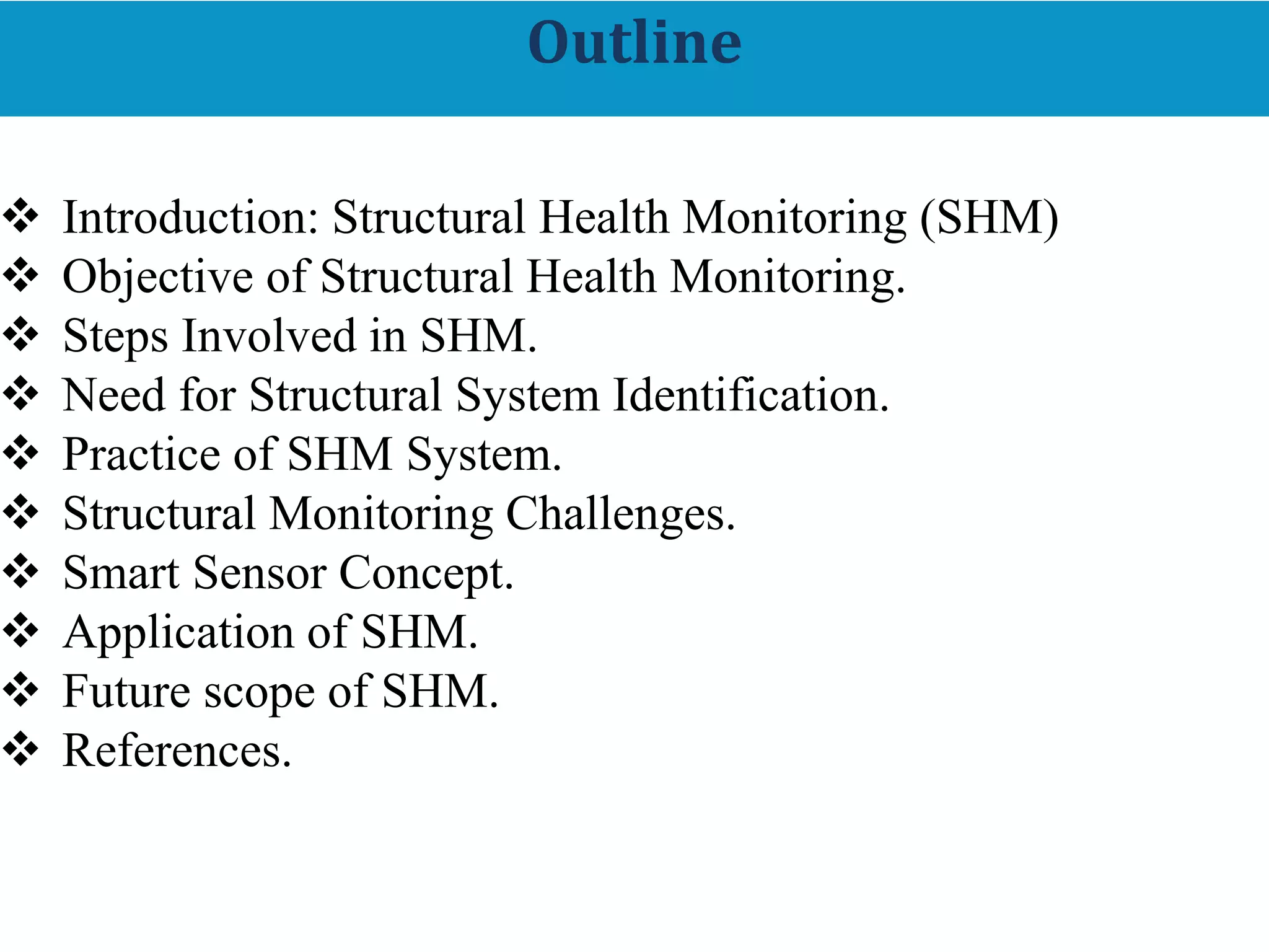 Structural Health Monitoring Pptx