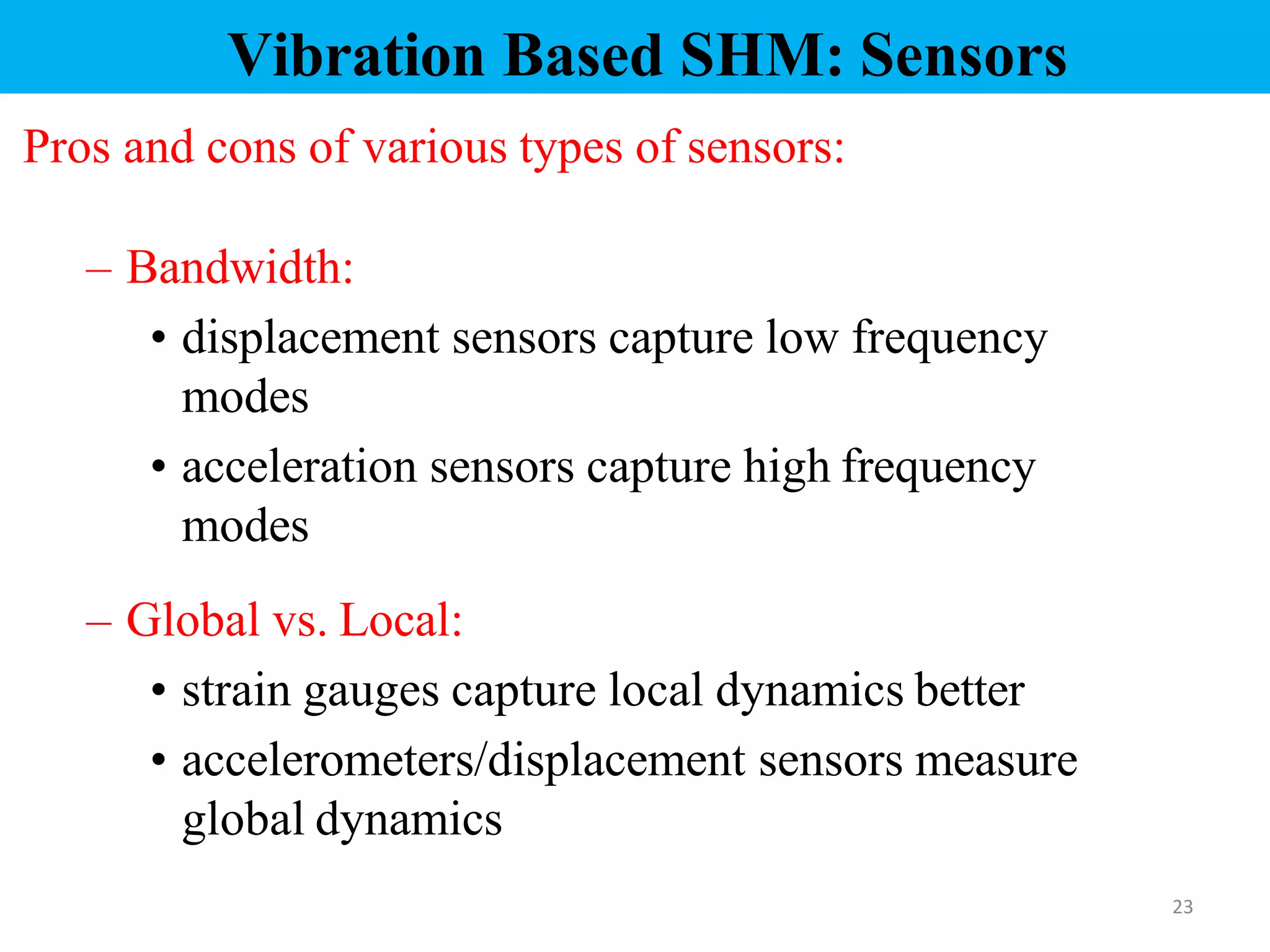 Structural Health Monitoring | PPTX