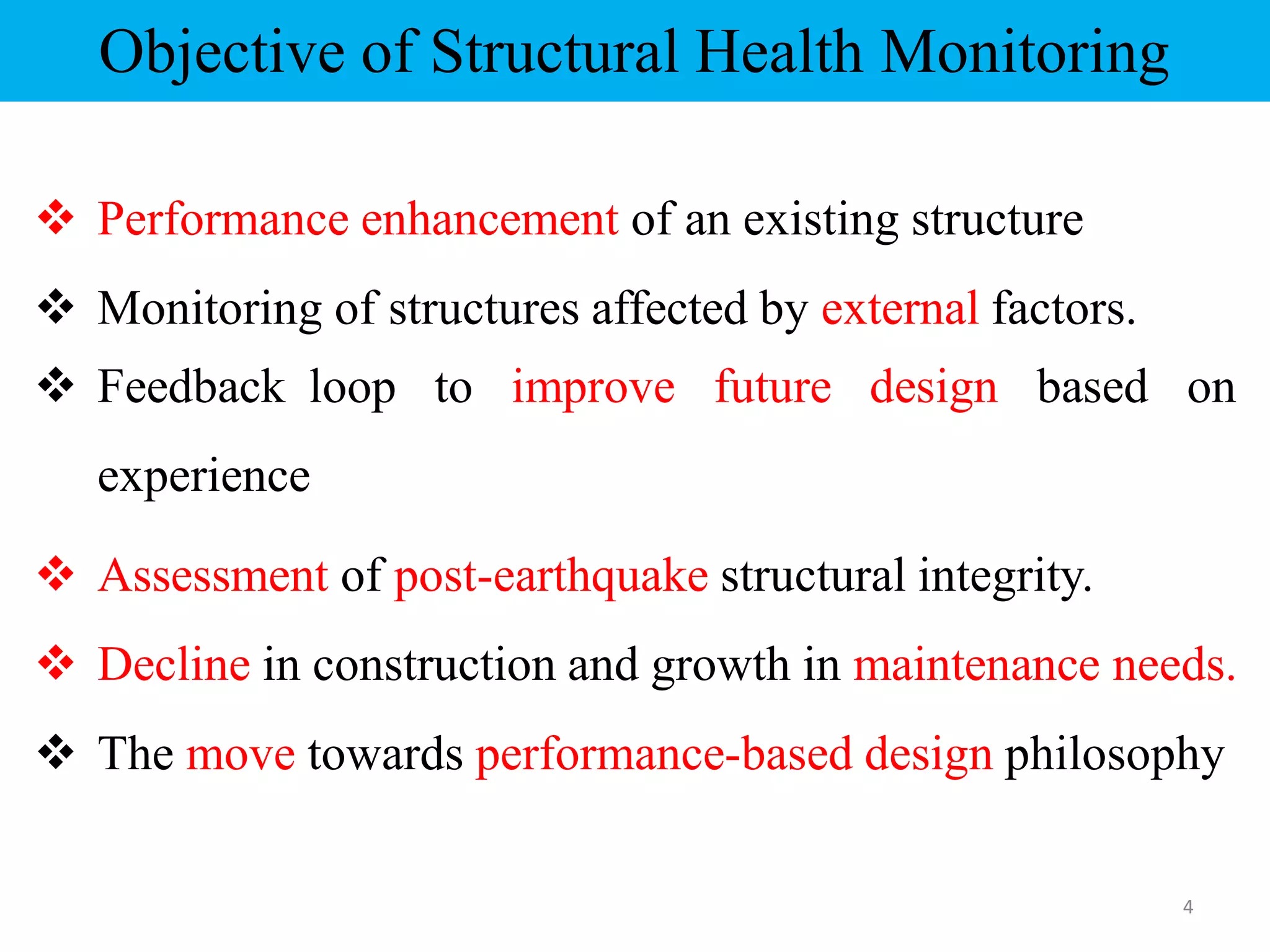 Structural Health Monitoring | PPTX