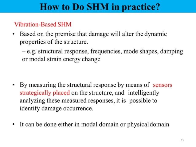 Structural Health Monitoring | PPTX