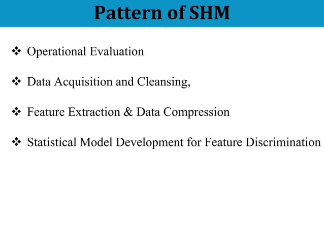 Structural Health Monitoring Ppt 