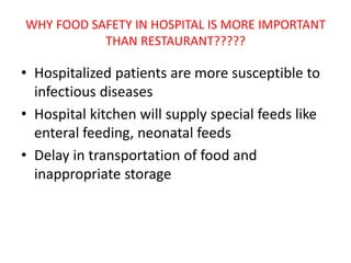 KITCHEN INFECTION CONTROL AND FOOD SAFETY .pptx
