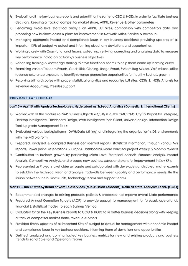 Praveen Kumar Vaitla CV 369 | PDF