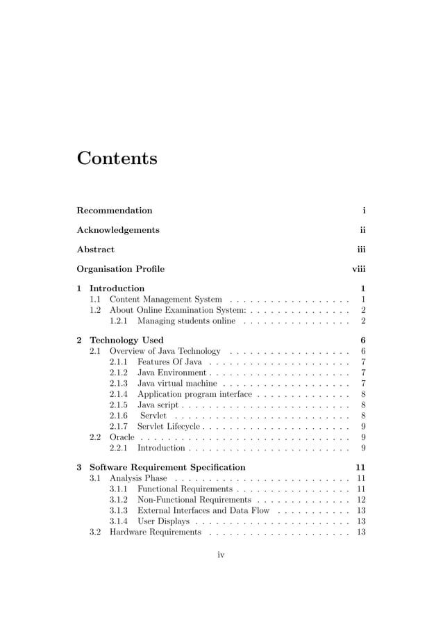 online examination management system | PDF | Educational Assessment ...