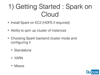 Running Spark on Cloud | PPT