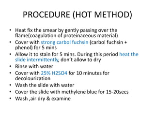 SPECIAL BACTERIAL STAINING | PPTX