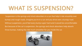 overview of suspension and Different types | PPTX