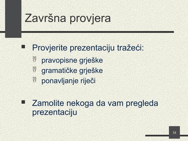 Pravila_prezentacije za izradu Power point | PPT
