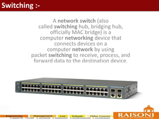 network implementation in College | PPTX