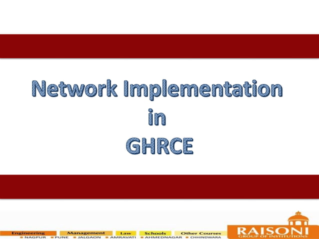 network implementation in College | PPTX | Computer Networking | Computing