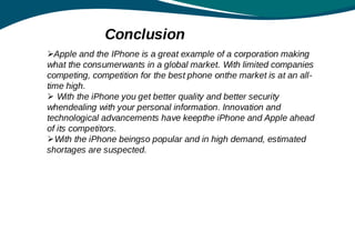 pravin iPhone ppt..pdf | Cameras and Camcorders | Consumer Electronics