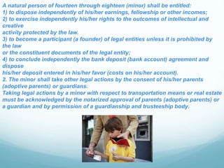 Legal capacity | PPT