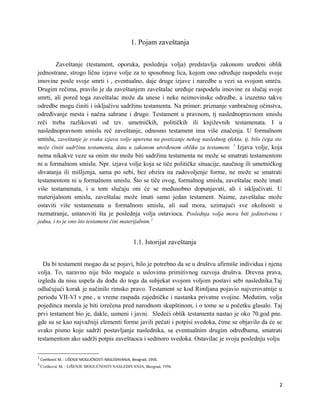 Pravo testament | PDF