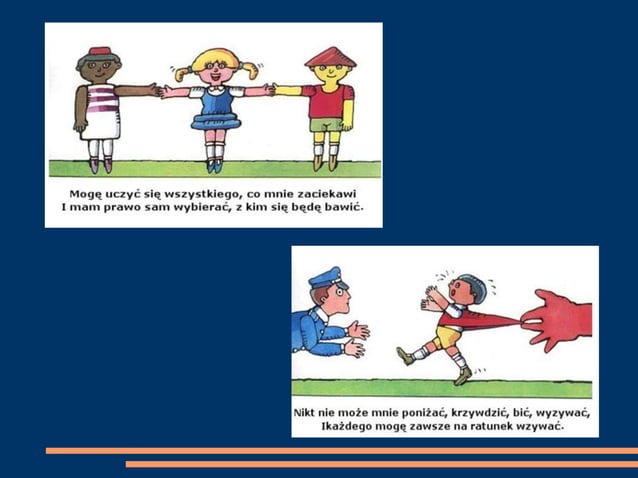 Prawa dziecka wiersz i ilustracje | PPT