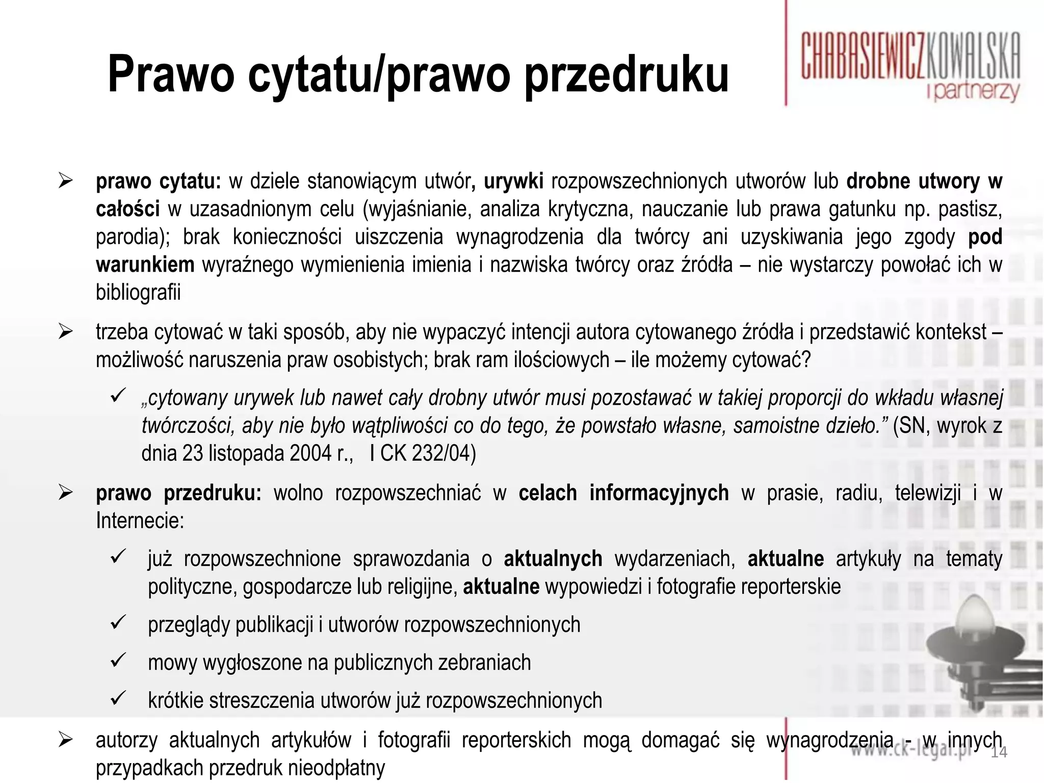 Prawo w internecie - fakty i mity | PPTX