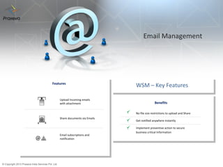 WSM - Document Management presentation | PPT