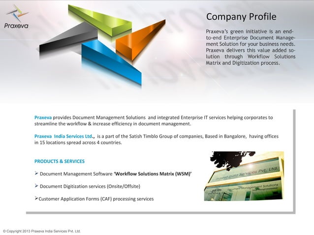 WSM - Document Management presentation | PPT
