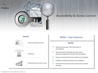 WSM - Document Management presentation | PPT