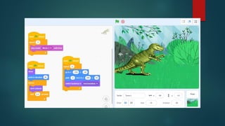 Tutorial Scratch The Good Dinosaurus | PPT