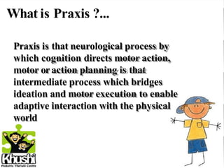Praxis and Motor planning by Arohi Atre | PPTX