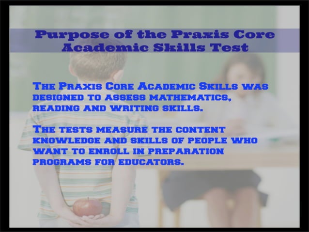 Praxis Core Test Information | PDF | Education