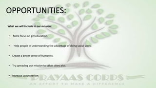 Prayaas | PPTX | Non-Profit Organizations | Industries