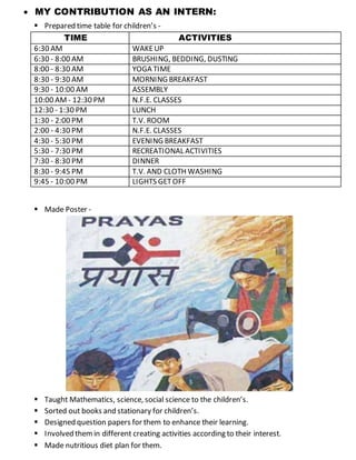 PRAYAS NGO | PDF