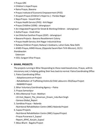 PRAYAS NGO | PDF