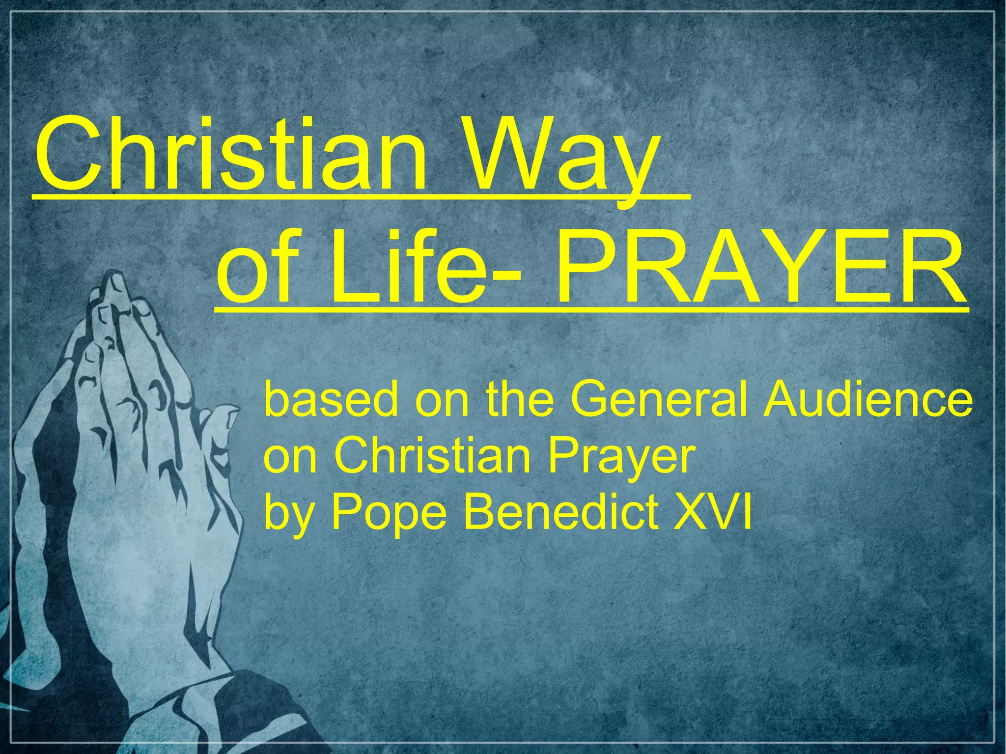 Prayer | PPT